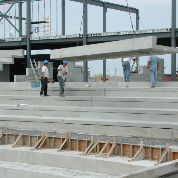 Central Precast | Bleachers