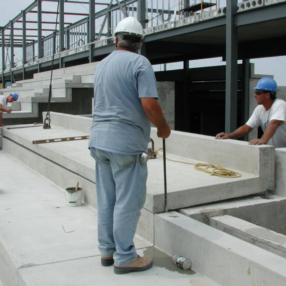 Central Precast | Bleachers