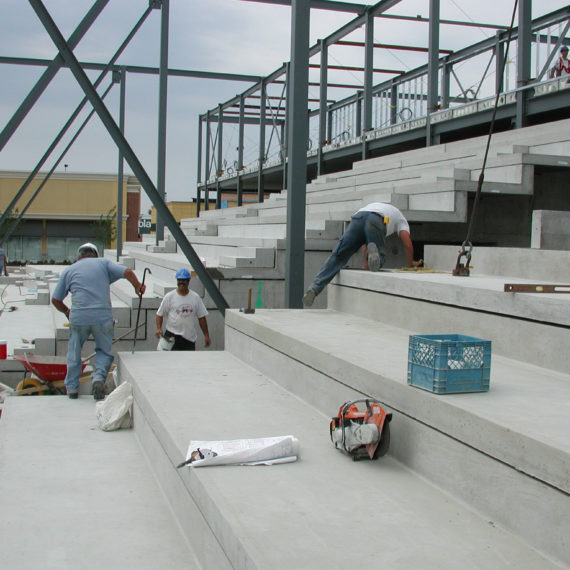 Central Precast | Bleachers