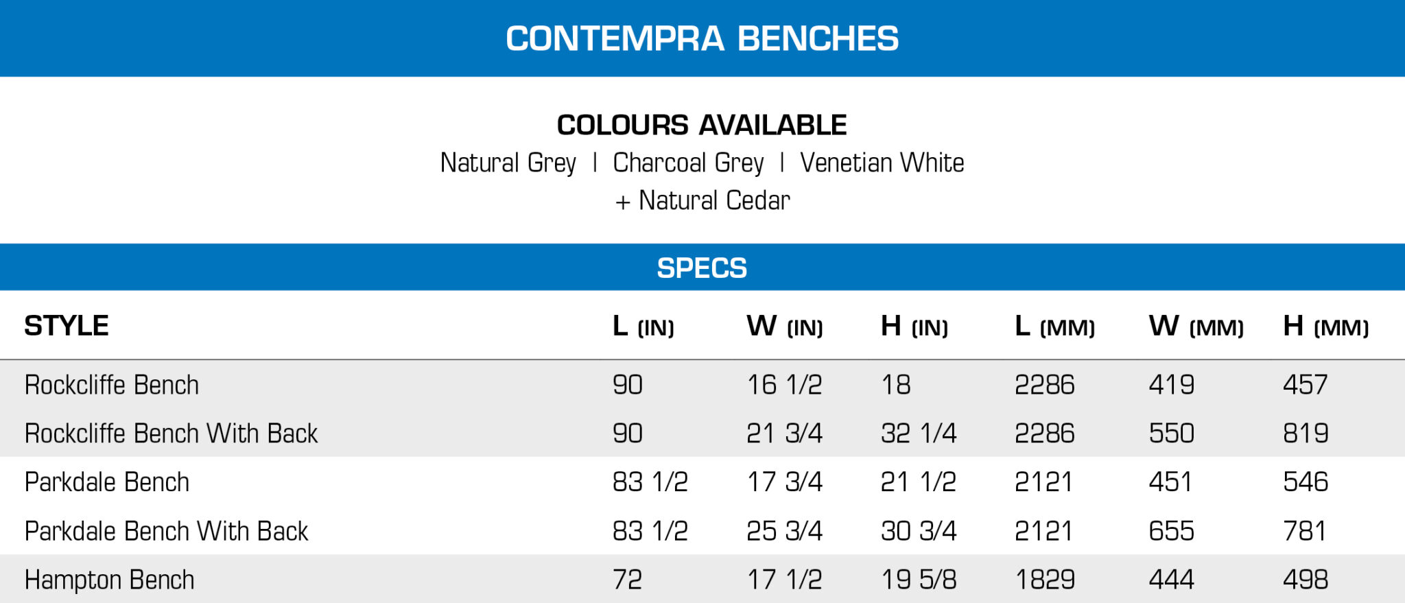 Central Precast | Contempra